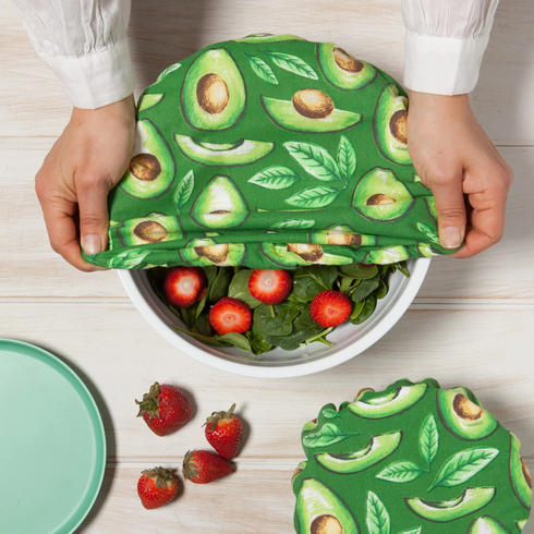 Avocados Bowl Covers: Keep Food Fresh and Stylish | JennyK.com