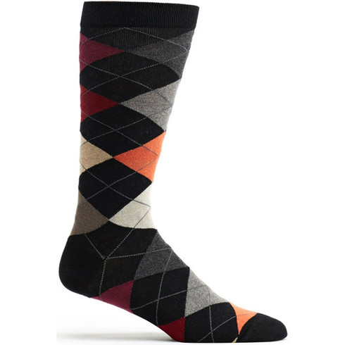 Carnival Men's Sock Black Ozone | Jenny K.