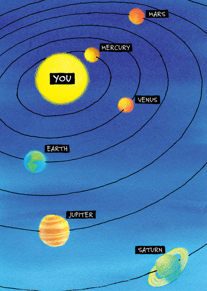 Solar System Birthday Card by Allport Editions | Jenny K.