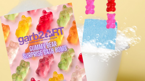 Gummy Bear Surprise Bath Bomb by Garb2Art | Jenny K.