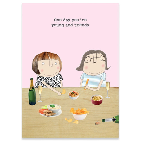 Hummus Birthday Card from Calypso Cards Inc | Jenny K