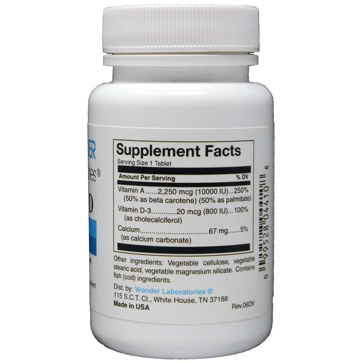 Dry Vitamin A & Vitamin D | Non-Oily-Dry
