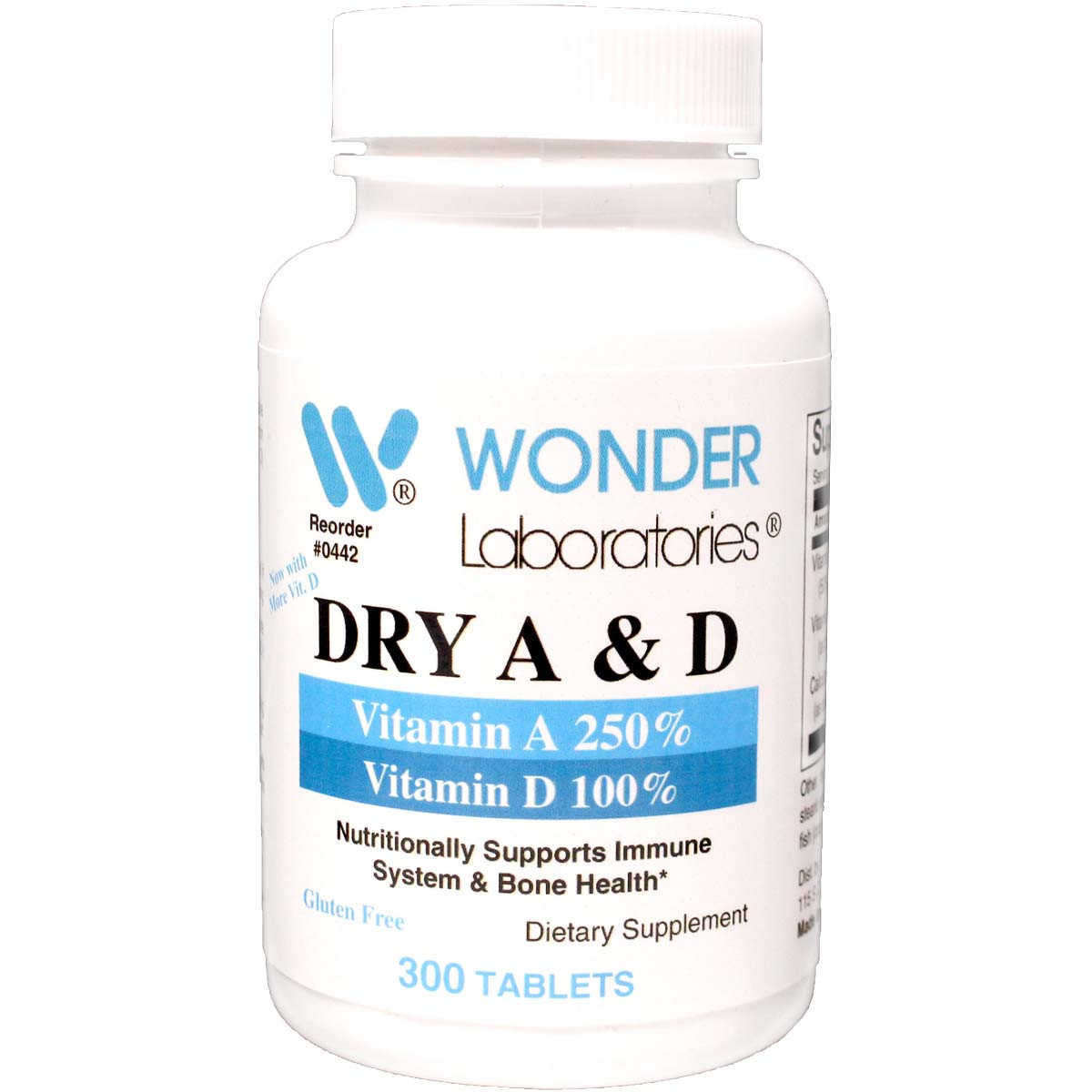 Dry Vitamin A & Vitamin D | Non-Oily-Dry