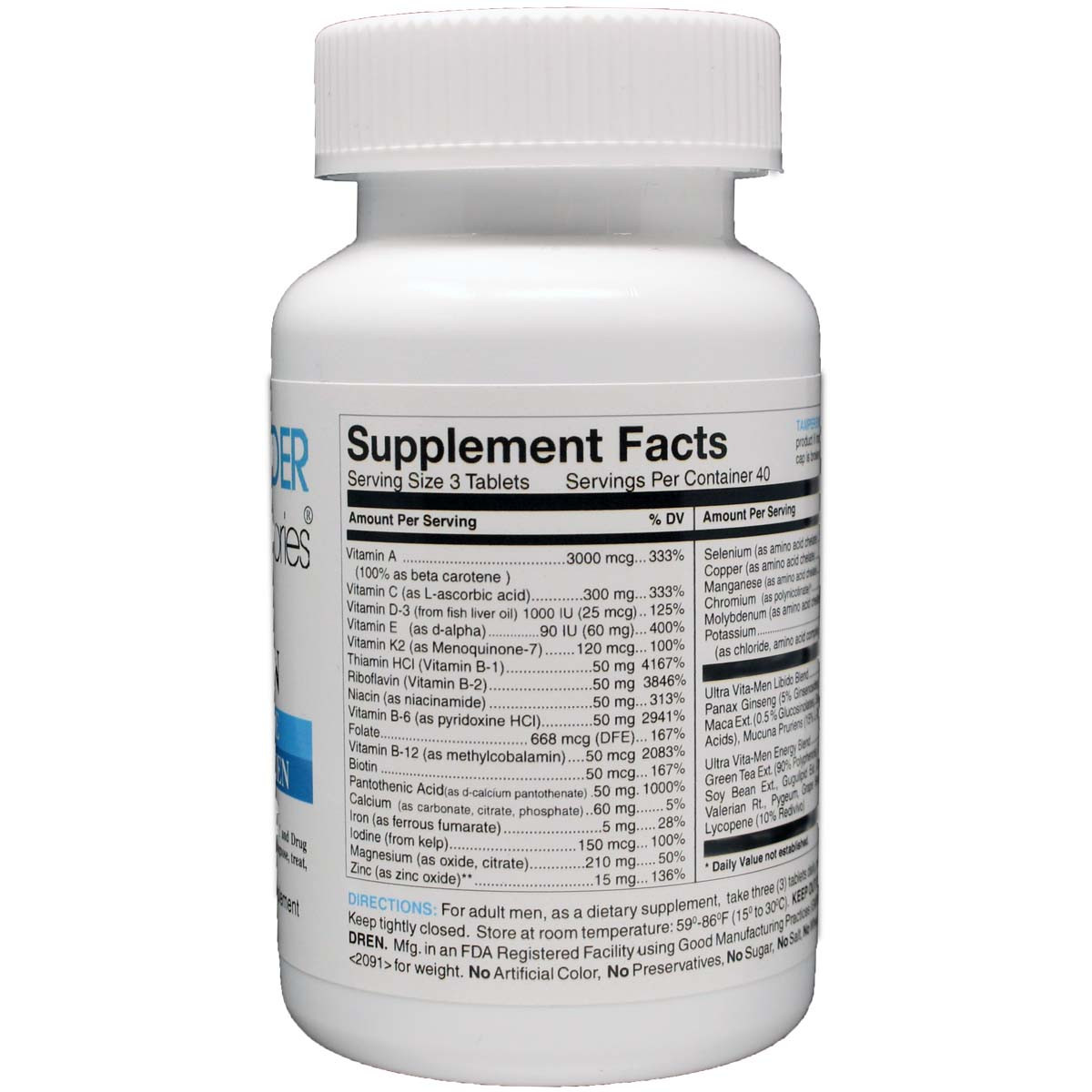 Ultra Vita-Men | Time Release Tablets for Men