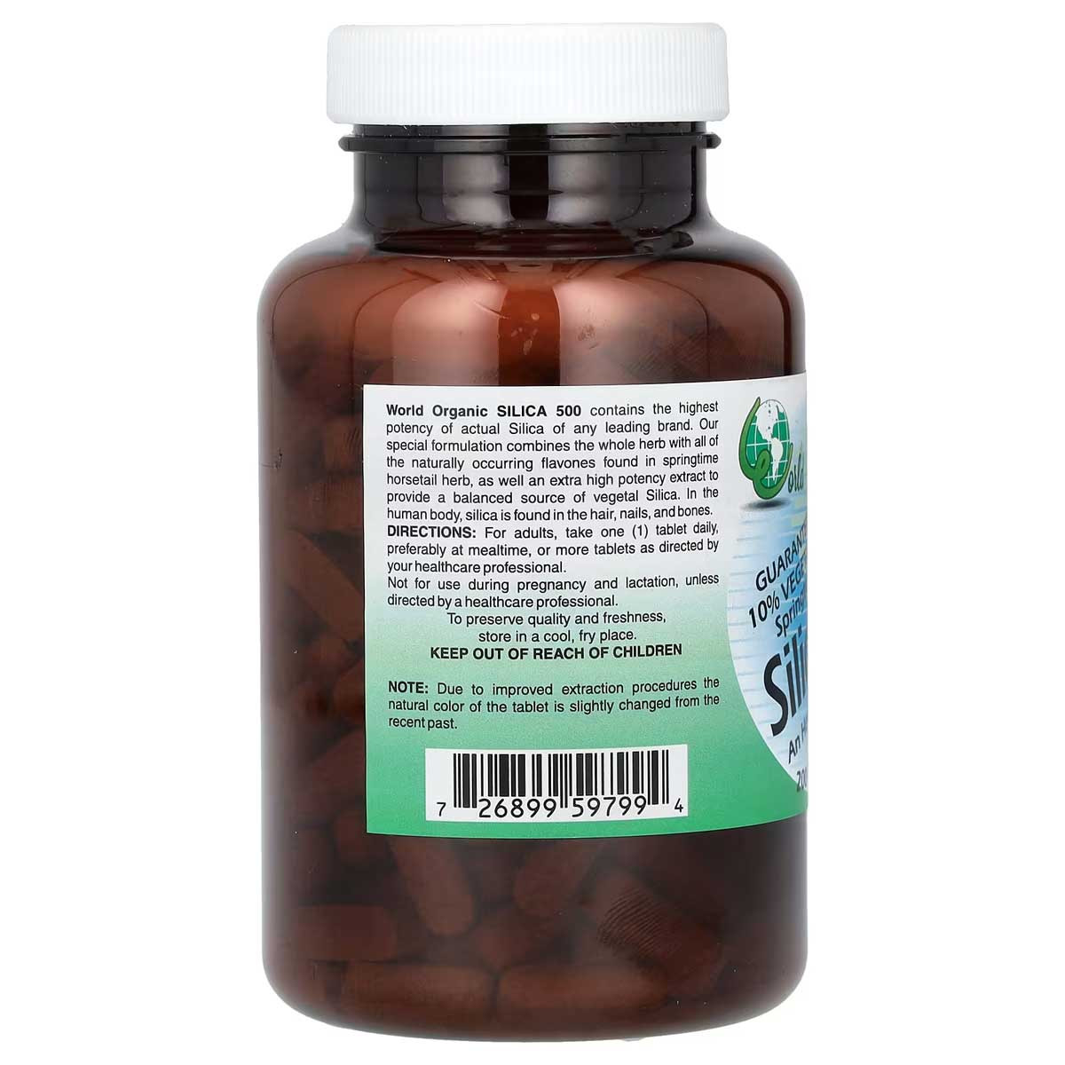 Silica 500 Herbal Supplement | Guaranteed Potency