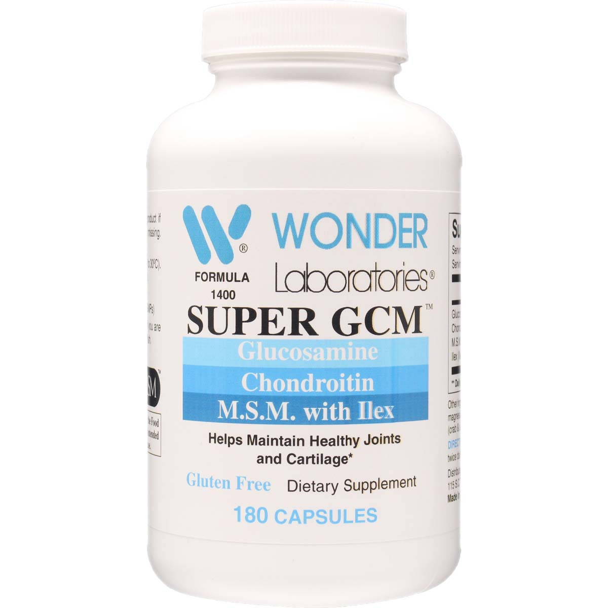 Super GCM - Glucosamine Chondroitin MSM w/ Ilex