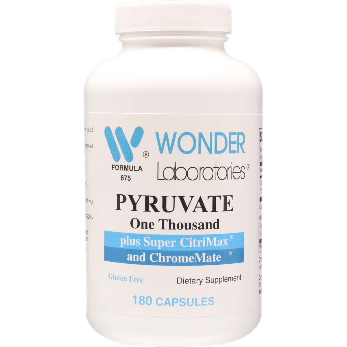 Pyruvate 1000 | Plus CitriMax® and ChromeMate®