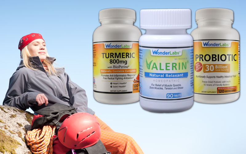 Curcumin, Valerin, Probiotic - Wonder Laboratories