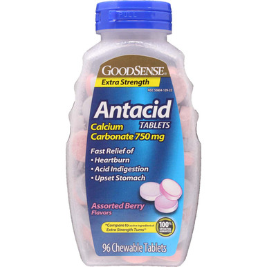 Antacid Tablets - Extra Strength Calcium Rich - Mixed Berry