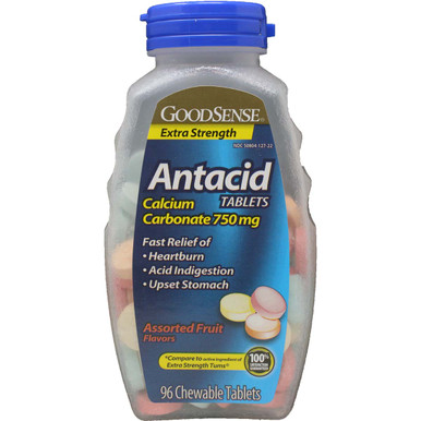 Antacid Tablets - Extra Strength Calcium Rich - Fruit Flavor