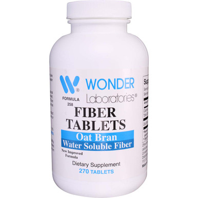 Fiber Tablets | Oat Bran Water Soluble Fiber