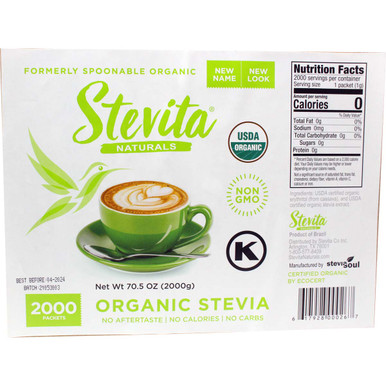 Stevita® Spoonable Stevia™ Single-Serve Packets