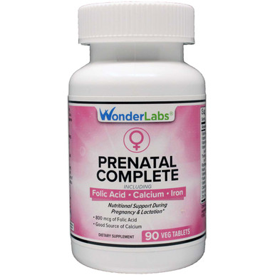 Prenatal Complete | w/ Folic Acid, Calcium, Iron