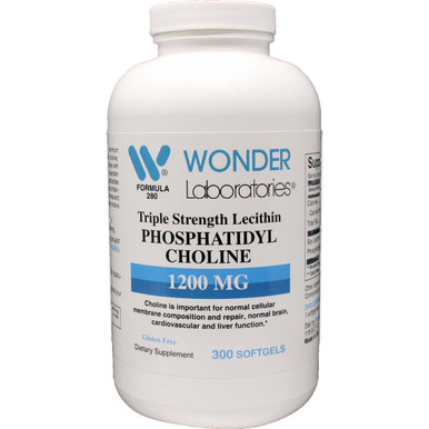 Triple Strength Lecithin - Phosphatidyl Choline 420 mg