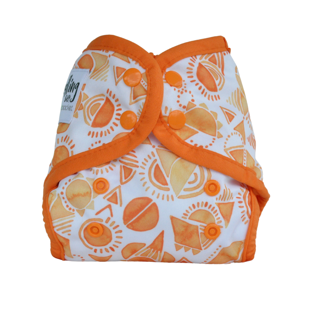 Seedling Baby Mini Fit pocket nappy 2023 Prints - Mumma Loves Bubba