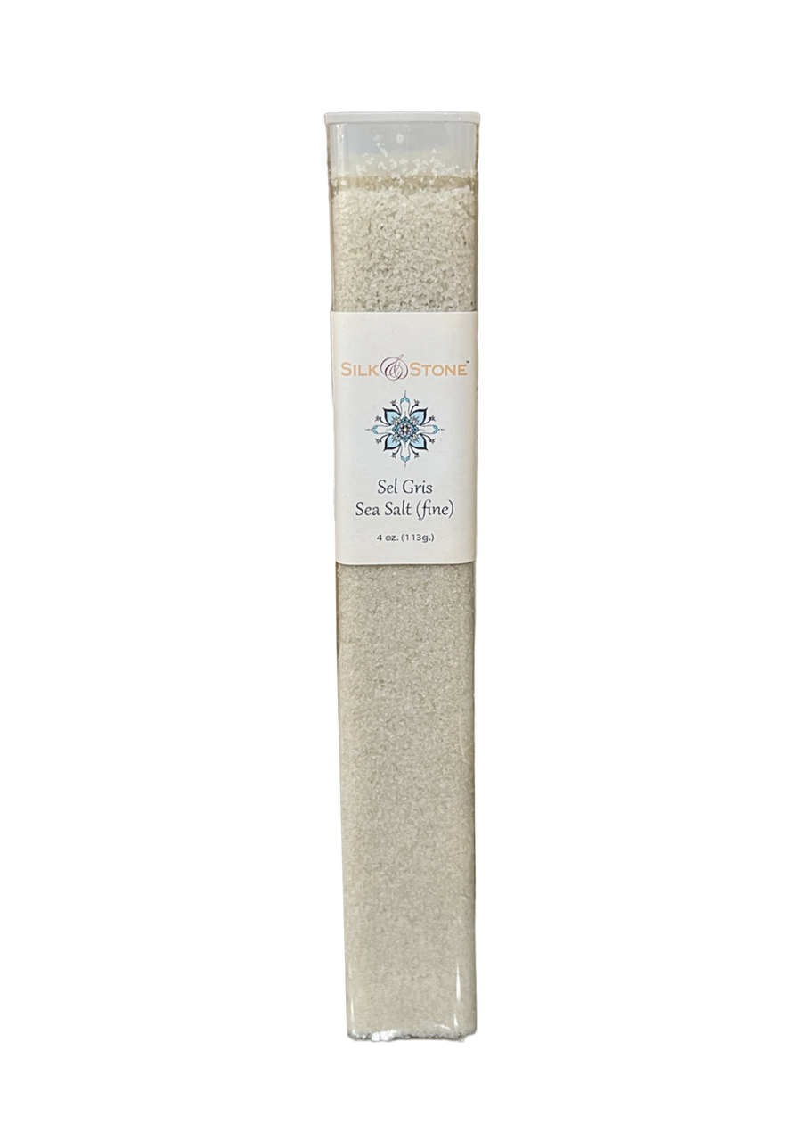 Celtic Sea Salt - Fine Organic Sel Gris (4 oz. Tube)