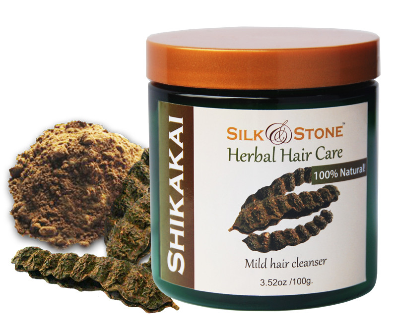 100% Shikakai Powder- natural cleanser, detangle shampoo