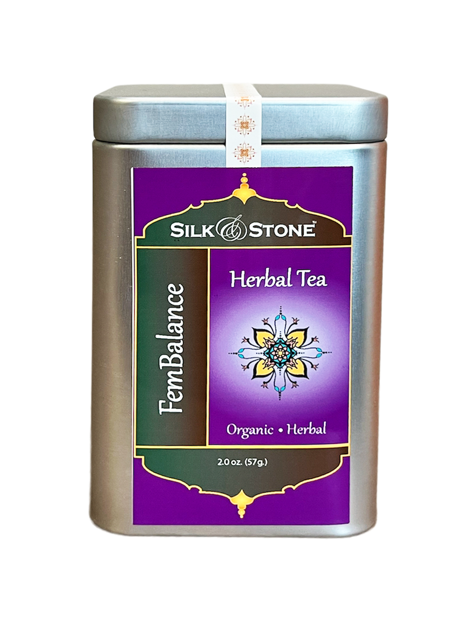 Silk & Stone Organic FemBalance Herbal Tea for female hormonal support