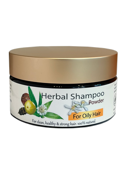 Silk Stone Herbal Hair Shampoo Powder Oily Hair