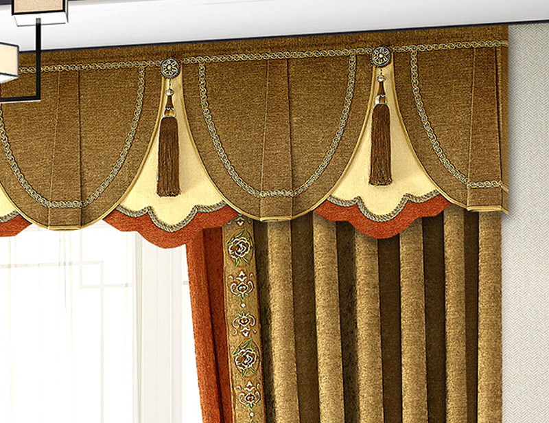 Custom-made Valance and Panels Set - LIBERTY - RoomsBeautiful.com