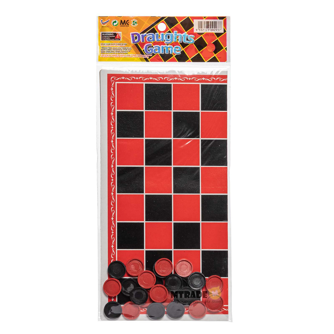 Paper Draughts Game Singapore - Checkers Game | MTRADE Novelty Wholesale