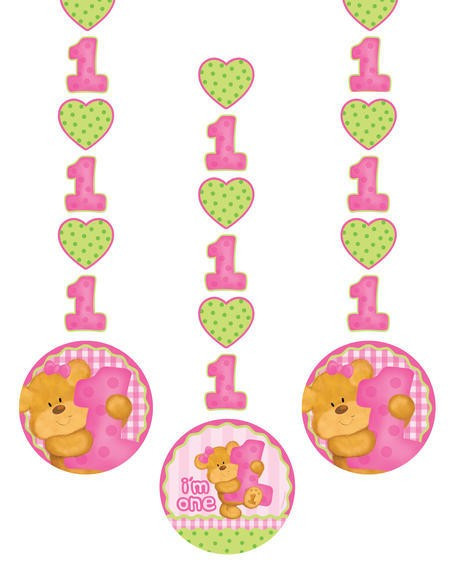Bears 1st Birthday Girl Party Supplies For First Birthday Themes