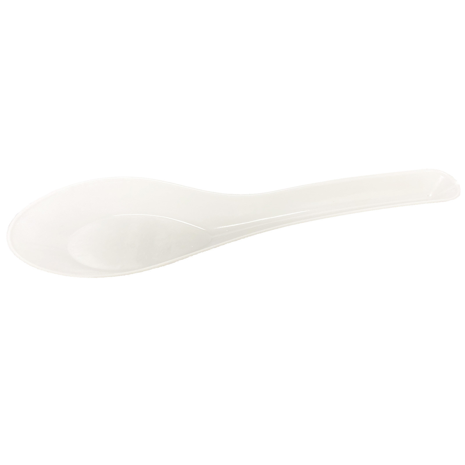Disposable White Plastic Chinese Dessert Spoons (Small) Singapore ...