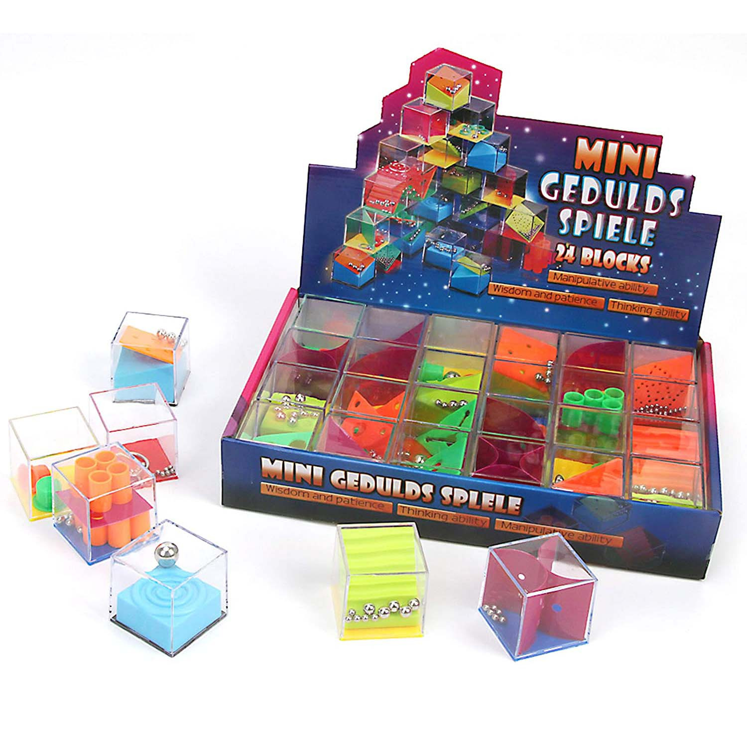 Mini Geduldspiele Cube Brain Teasers Singapore | MTRADE Novelty ...