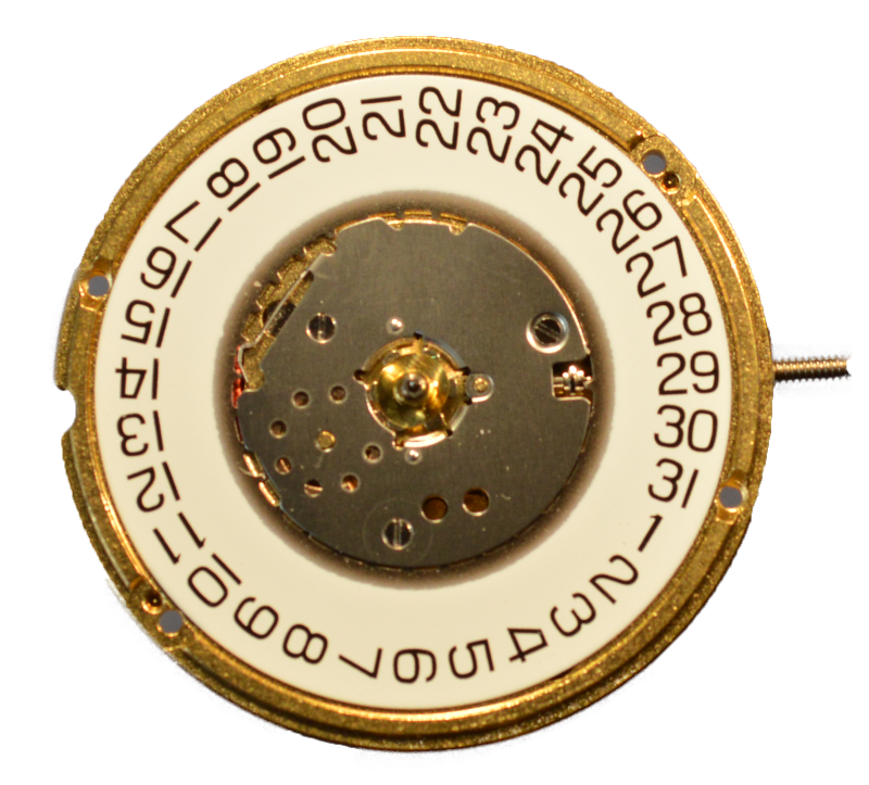 Movement, ETA F05.111 = F05.115, 3 Hands, Date at 3 - Gleave & Co ...