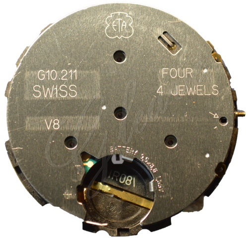 Movement, ETA G10.212 = G10.211, Date at 4, Horizontal (Returns not ...