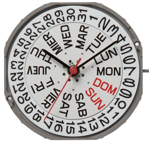 Movement, Miyota 2405 - Gleave & Co. Watch Parts UK