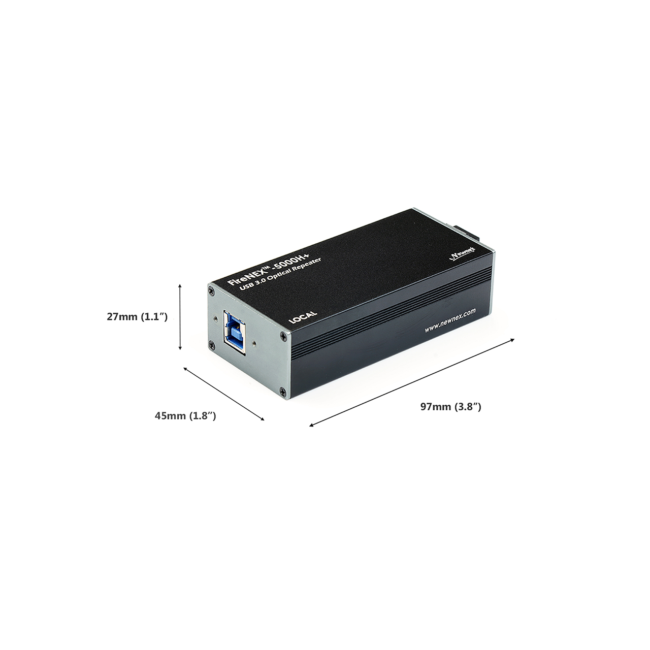 2-Port USB 3.0 Extender over Fiber Optic Cable - NTC Distributing