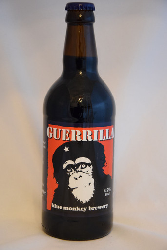 Guerrilla - Blue Monkey 4.9% - Real Ale Corner