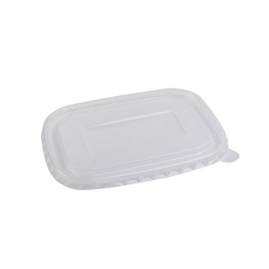 Translucent PP plastic lid for Rectangular Food Containers