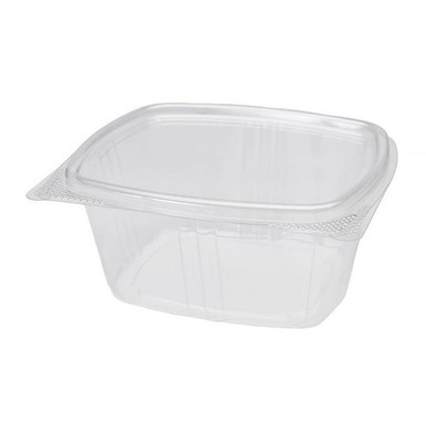 Microgreen Packaging | Hinged 16oz Containers | Recyclable | PET-HC16