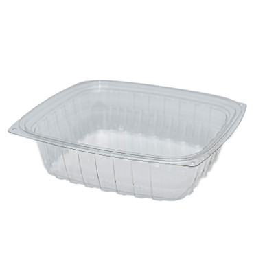 24oz clear rectangular deli & salad container with lid | RPET-KD24 ...