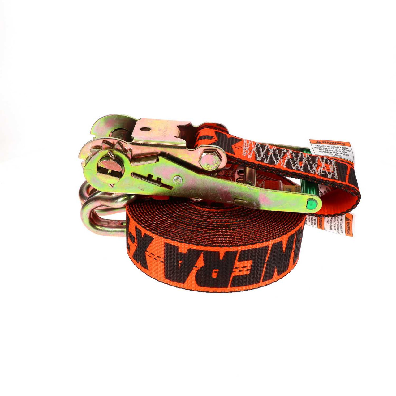 2" x 30' X-Treme Wire Hook Web Keeper Ratchet Strap