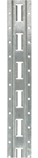 10’ Series E Galvanized Vertical Track