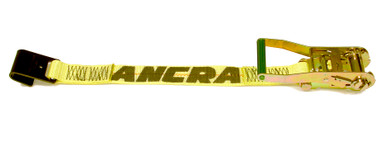 2″ x 18” Flat Hook Fixed End Strap w/Buckle