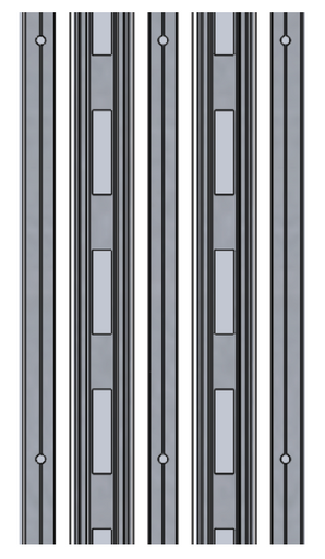 Low-Profile Single VAD Surface Mount Track