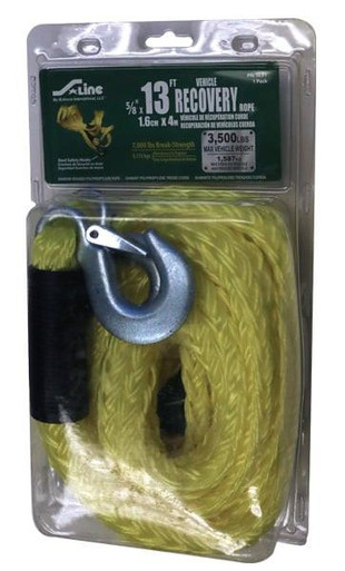 5/8” x 13’ ATV Tow Rope w/Hooks