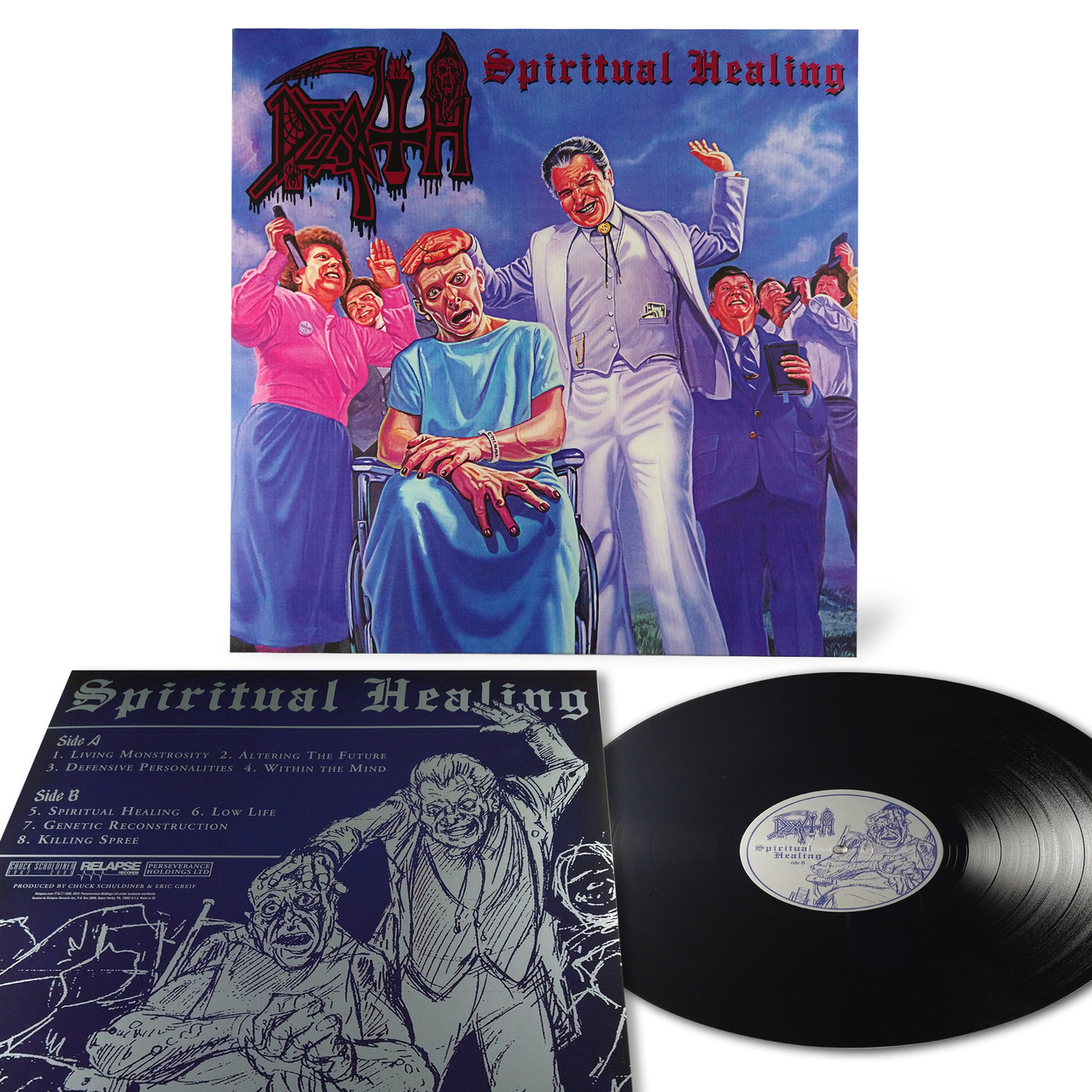 Death Spiritual Healing DEATH Spiritual Healing Album Cover Gallery