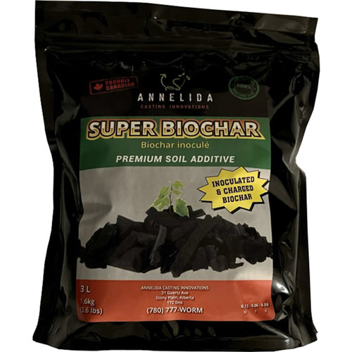 Super Biochar 3L - Grow King Hydroponics and Gardening Ltd