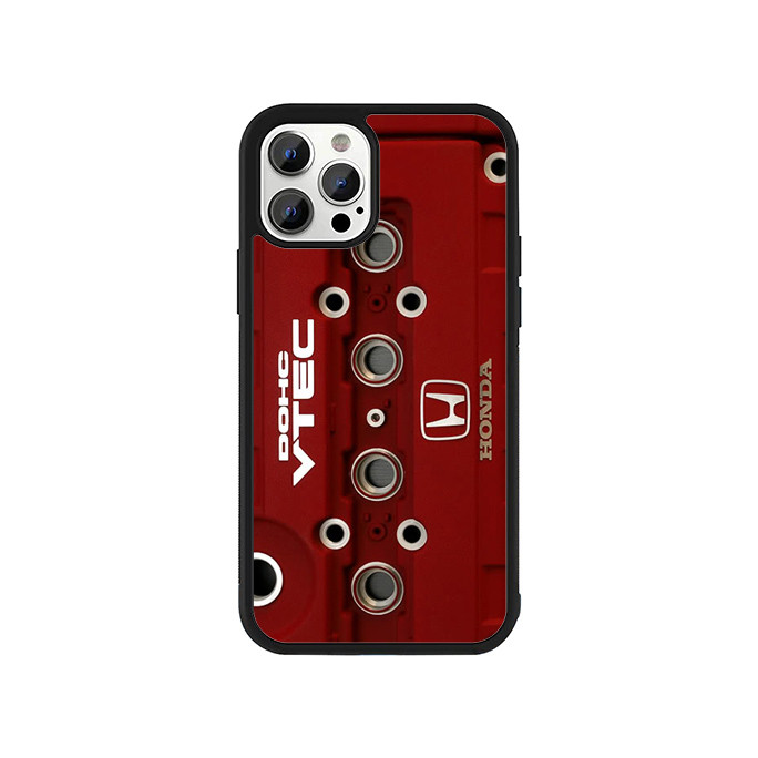 Jdm Honda Dohc Vtech Valve Cover Red iPhone 13 / 13 Mini / 13 Pro / 13 ...