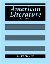 American Literature, 3rd edition - Answer Key - Christian Liberty Press