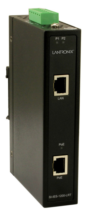 MEDIA CONVERTER- INDUSTRIAL 10/100/1000 POE PLUS 1-PORT MID-SPAN ...