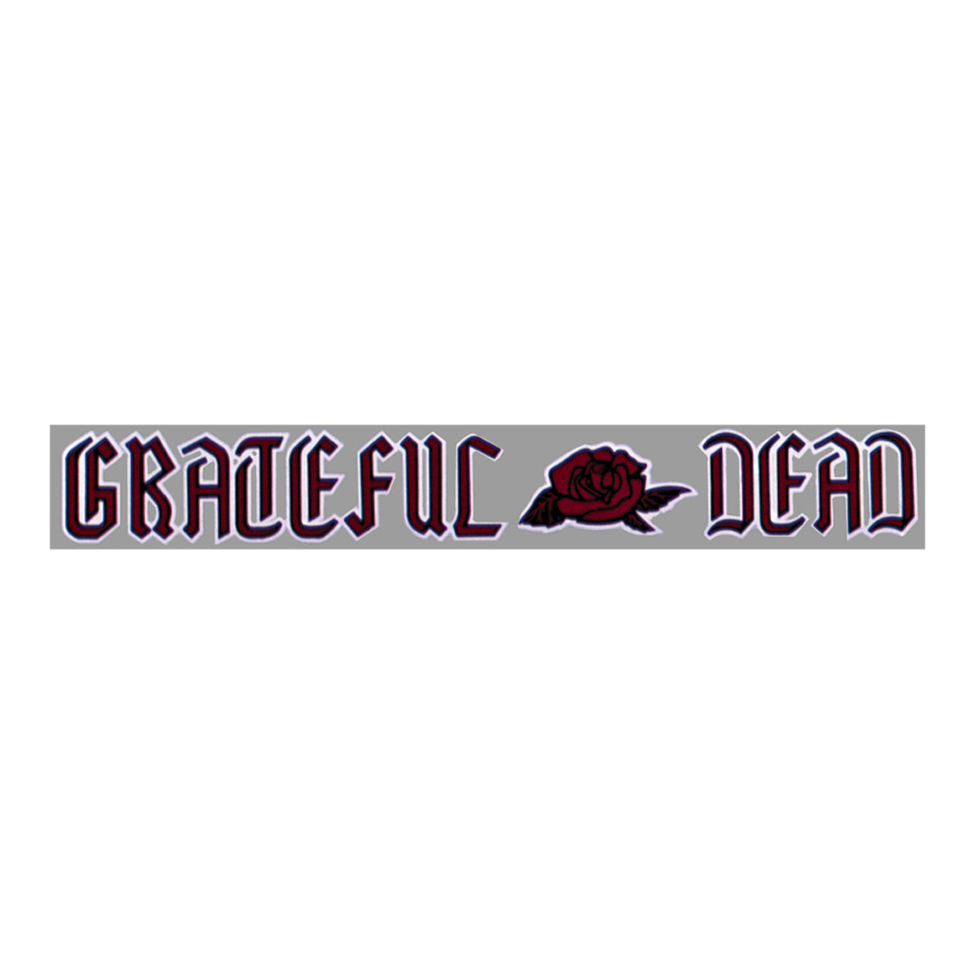 Grateful Dead Dead Rose Sticker Liquid Blue