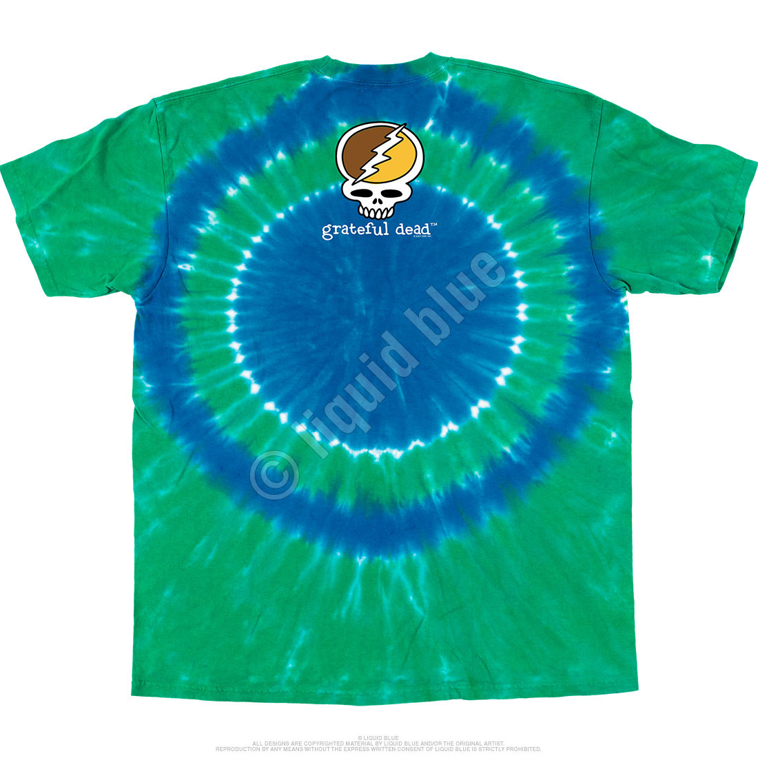 Grateful Dead Bongo Dead Is Better T-Shirt Tee by Liquid Blue
