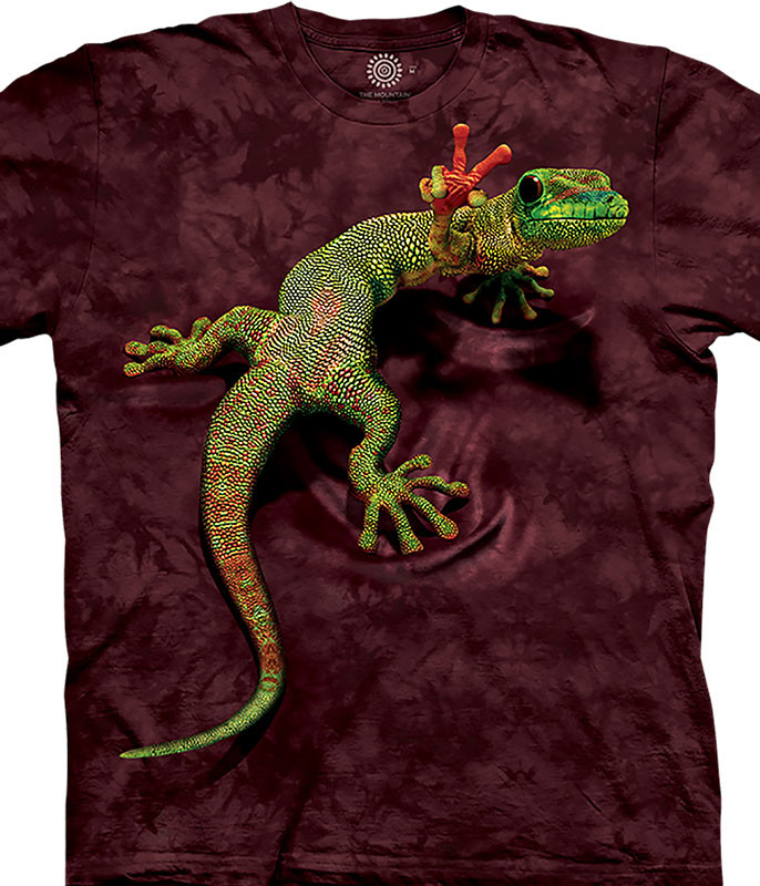 Peace Out Gecko Kids' T-Shirt by The Mountain