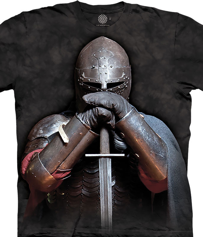 Knight Classic Cotton T-Shirt by The Mountain